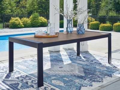 Click here for Mabry Shores Outdoor Dining Table  Navy Blue/Drift... prices