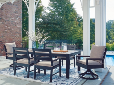 Click here for Mabry Shores Outdoor Dining Table and 6 Chairs  Na... prices