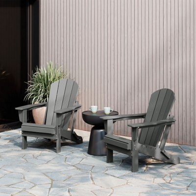 Click here for Westin Outdoor Newport Folding Adirondack Chair (s... prices