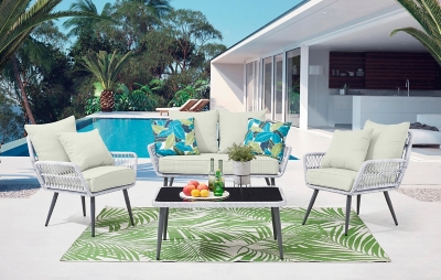 Click here for Manhattan Comfort Portofino Outdoor Conversation P... prices