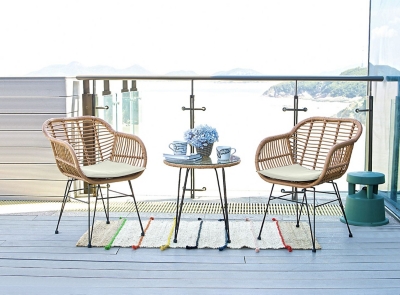 Click here for Manhattan Comfort Antibes Outdoor Patio Conversati... prices