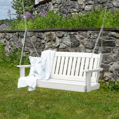 Click here for Highwood USA Lehigh 4-Foot Porch Swing  White prices