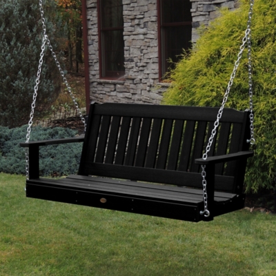 Click here for Highwood USA Lehigh 5-Foot Porch Swing  Black prices