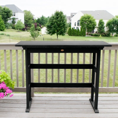 Click here for Highwood USA Lehigh Bar Height Balcony Table  Blac... prices