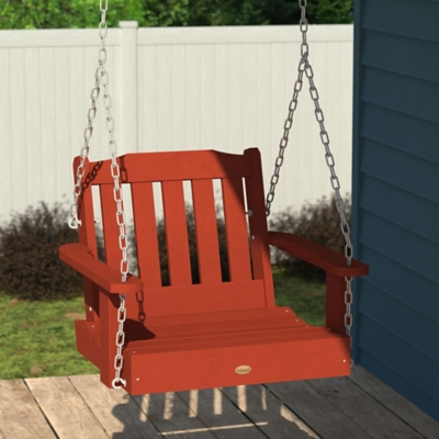 Click here for Highwood USA Lehigh Single Seat Swing  Rustic Red prices