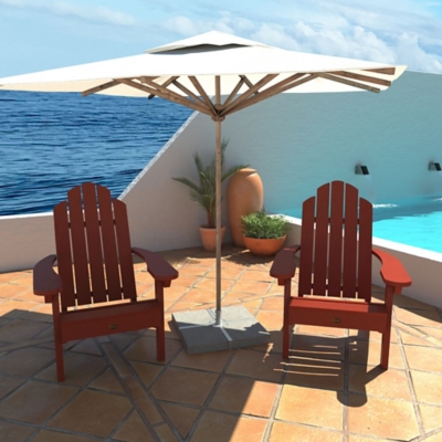 Click here for Highwood USA Seneca Adirondack Chair  Rustic Red prices