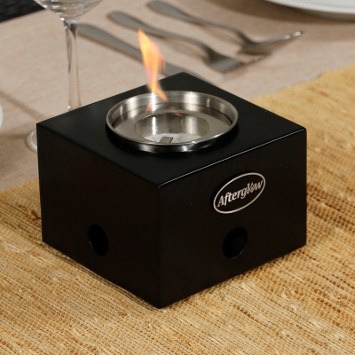 Click here for AFTERGLOW Square Outdoor Table Top Fire Bowl  Blac... prices