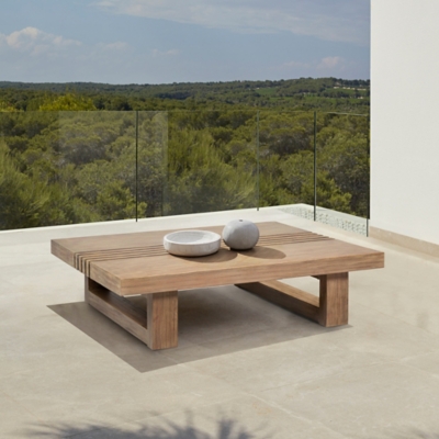 Click here for Vivid Outdoor Patio Coffee Table  Brown prices