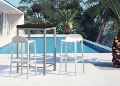 Click here for Joyous Bar Stool (Set of 2)  White prices