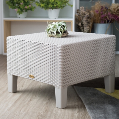 Click here for Magnolia Outdoor End Table  White prices