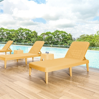 Click here for Tahiti Outdoor Chaise Lounge  Gold prices