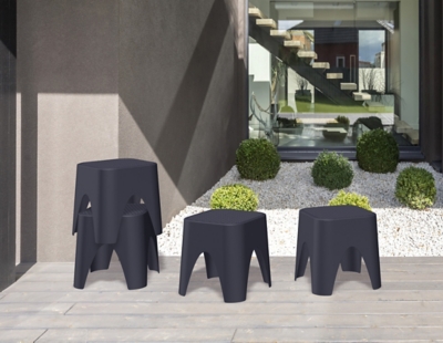 Click here for Mallorca End Table (Set of 2)  Black prices