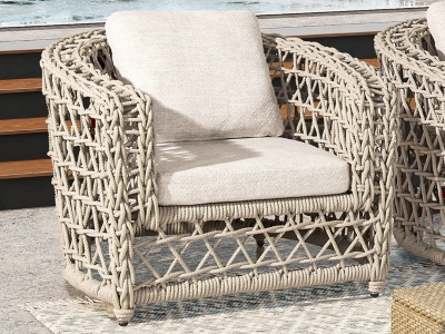 Click here for Everly Outdoor Arm Chair  Oat Beige prices
