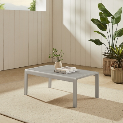 Click here for Linon Rosemary Outdoor Coffee Table  Gray prices