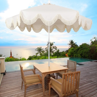 Click here for Jonathan Y Collins 9 Outdoor Tilted Umbrella  Crea... prices
