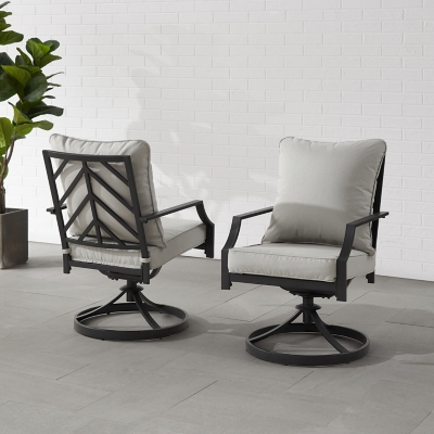 Click here for Crosley Furniture Otto Swivel Outdoor Dining Chair... prices