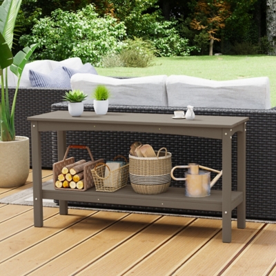 Click here for Westin Furniture Otto Outdoor Two Shelf Console Ta... prices
