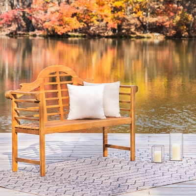 Click here for Jonathan Y Lutyens Outdoor Bench  Teak prices