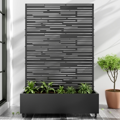 Click here for Dovelina Tranquilbreeze Outdoor Trellis With Plant... prices