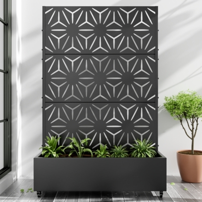 Click here for Dovelina Tranquilbreeze Outdoor Trellis With Plant... prices