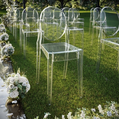 Click here for Techni Home Ghost Stackable Outdoor Dining Chairs... prices