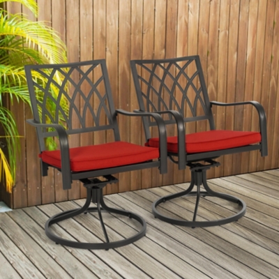 Click here for Nuu Garden Modular Swivel Dining Chairs (Set of 2)... prices