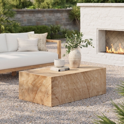 Click here for Modway Jordana Outdoor Coffee Table  Travertine prices