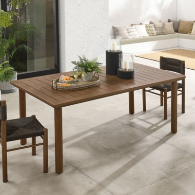 Click here for Modway Parkland Outdoor Dining Table  Walnut prices