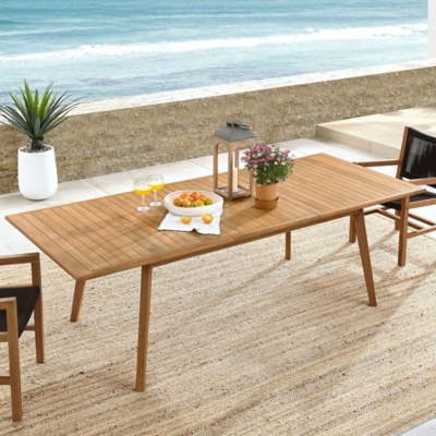Click here for Modway Vienna Outdoor Dining Table  Natural prices