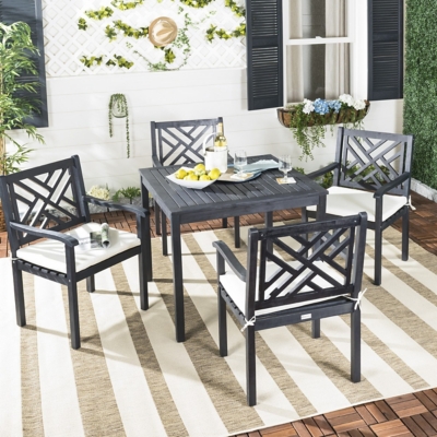 Click here for Safavieh Bradbury Outdoor Dining Table and 4 Chair... prices