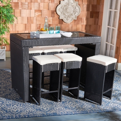 Click here for Safavieh Horus Outdoor Dining Table and 6 Stools... prices