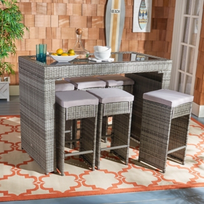 Click here for Safavieh Horus Outdoor Dining Table and 6 Stools... prices