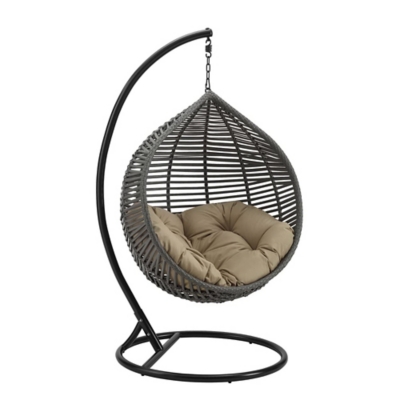 Modway Garner Outdoor Hanging Egg Chair | Ashley