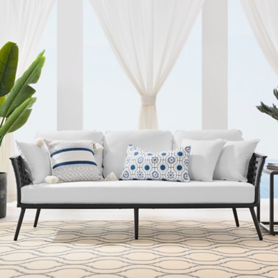 Click here for Modway Stance Outdoor Sofa  Gray/White prices