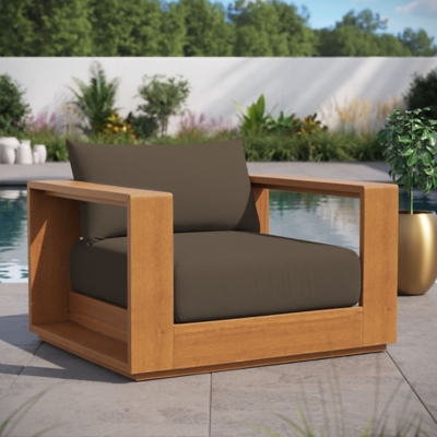 Click here for Modway Tahoe Outdoor Lounge Chair  Natural/Cocoa prices