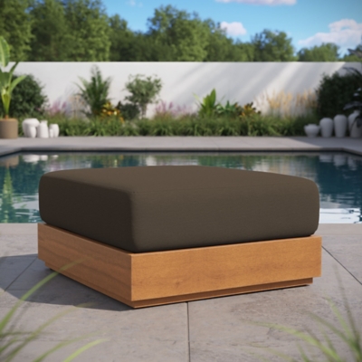 Click here for Modway Tahoe Outdoor Ottoman  Natural/Cocoa prices