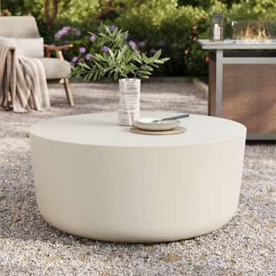 Click here for Modway Brion Outdoor Coffee Table  White prices