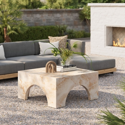 Click here for Modway Valen Outdoor Coffee Table  Honey prices