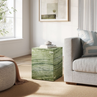 Click here for Modway Jordana Outdoor Side Table  Green/Marble prices