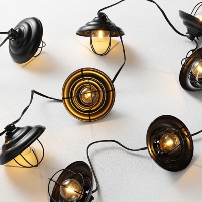 Click here for Safavieh Aislin Outdoor String Lights  Black prices