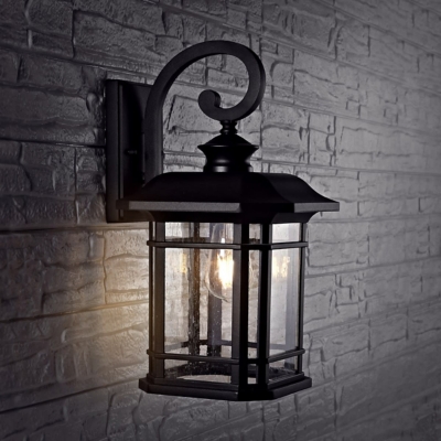 Click here for Safavieh Cendra Outdoor Wall Lantern  Black prices