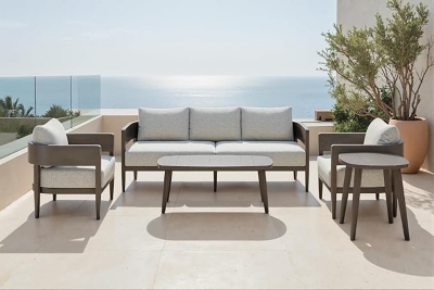 Click here for Erika Home Foret Outdoor Coffee Table  Brown prices