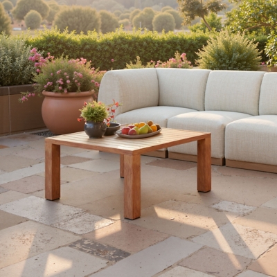 Click here for Erika Home Regels Outdoor Coffee Table  Natural prices