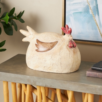 Click here for Bayberry Lane Outdoor Garden Rooster Sculpture  Cr... prices