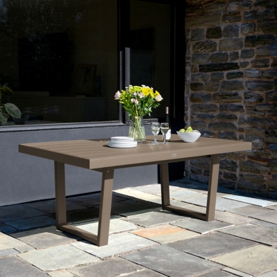 Click here for Bahia Verde Haven Outdoor Dining Table  Cabana Tan prices