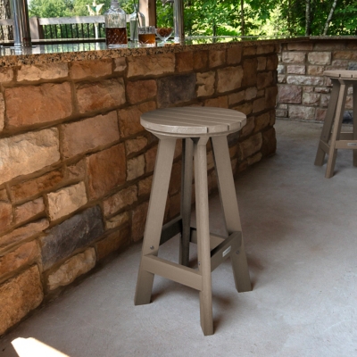 Click here for Highwood Birch Outdoor Bar Stool  Woodland Brown prices