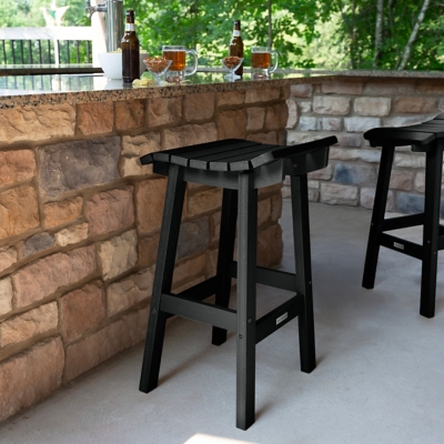 Click here for Highwood Summit Outdoor Bar Stool  Black prices