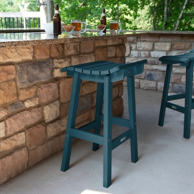 Click here for Highwood Summit Outdoor Bar Stool  Nantucket Blue prices