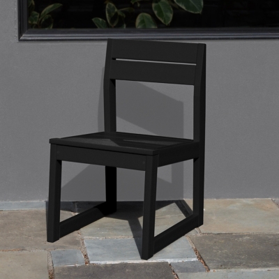 Click here for Bahia Verde Haven Outdoor Dining Chair  Black Sand prices