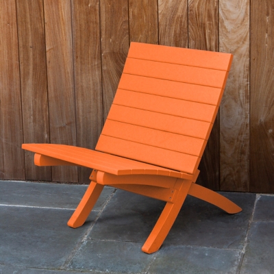 Click here for Bahia Verde Haven Outdoor Side Chair  Citrus Orang... prices